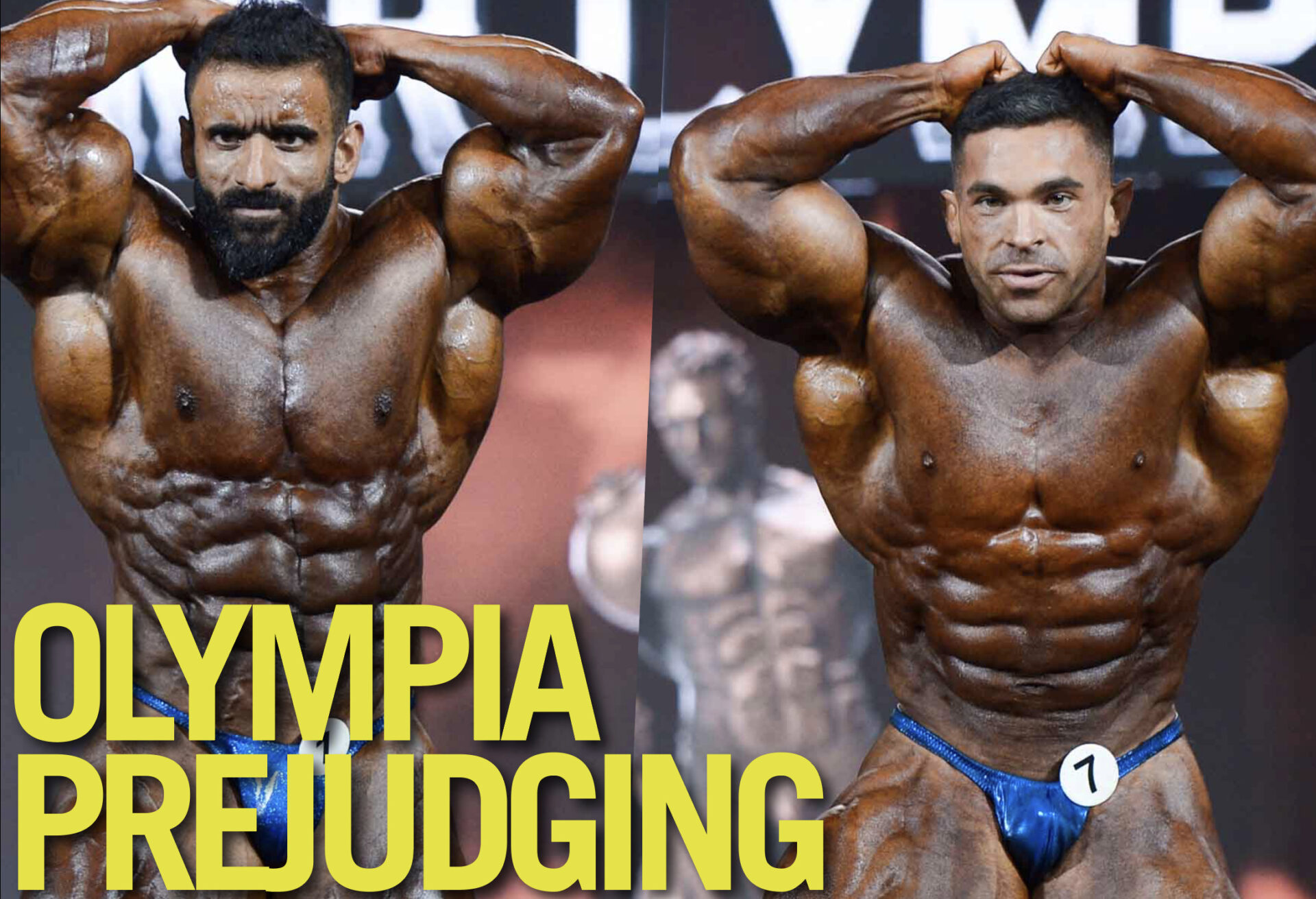 2023 Mr. Olympia Mens Open Prejudging – Bodybuilding & BS